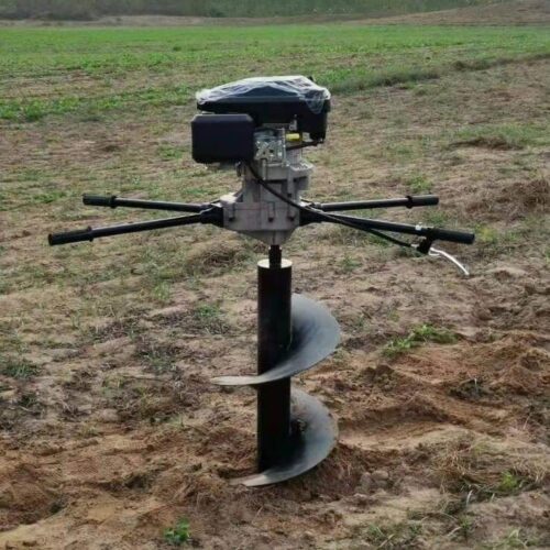 MECSTROKE Brand 82cc Heavy Duty Petrol Operated Earth Auger/Post Hole ...