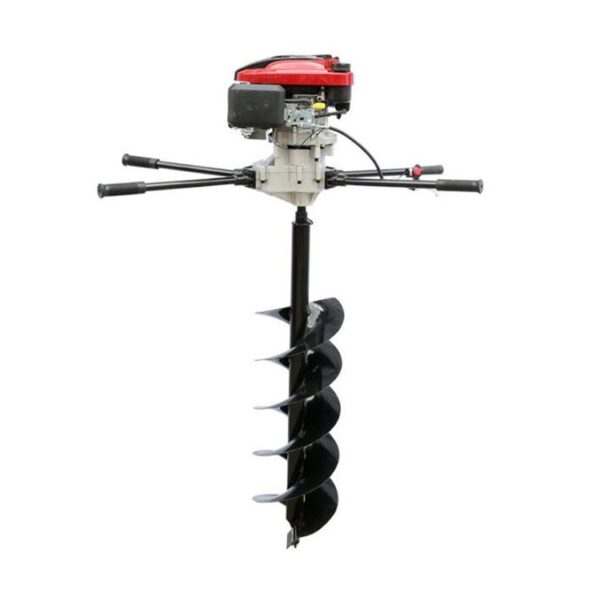 MECSTROKE Brand 196cc/6.5hp 4 Stroke Heavy Duty Petrol Operated Earth ...