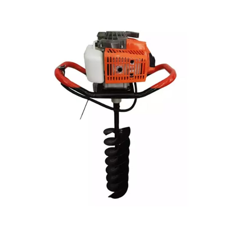 MECSTROKE Brand 2 Stroke 52cc Heavy Duty Petrol Operated Earth Auger ...